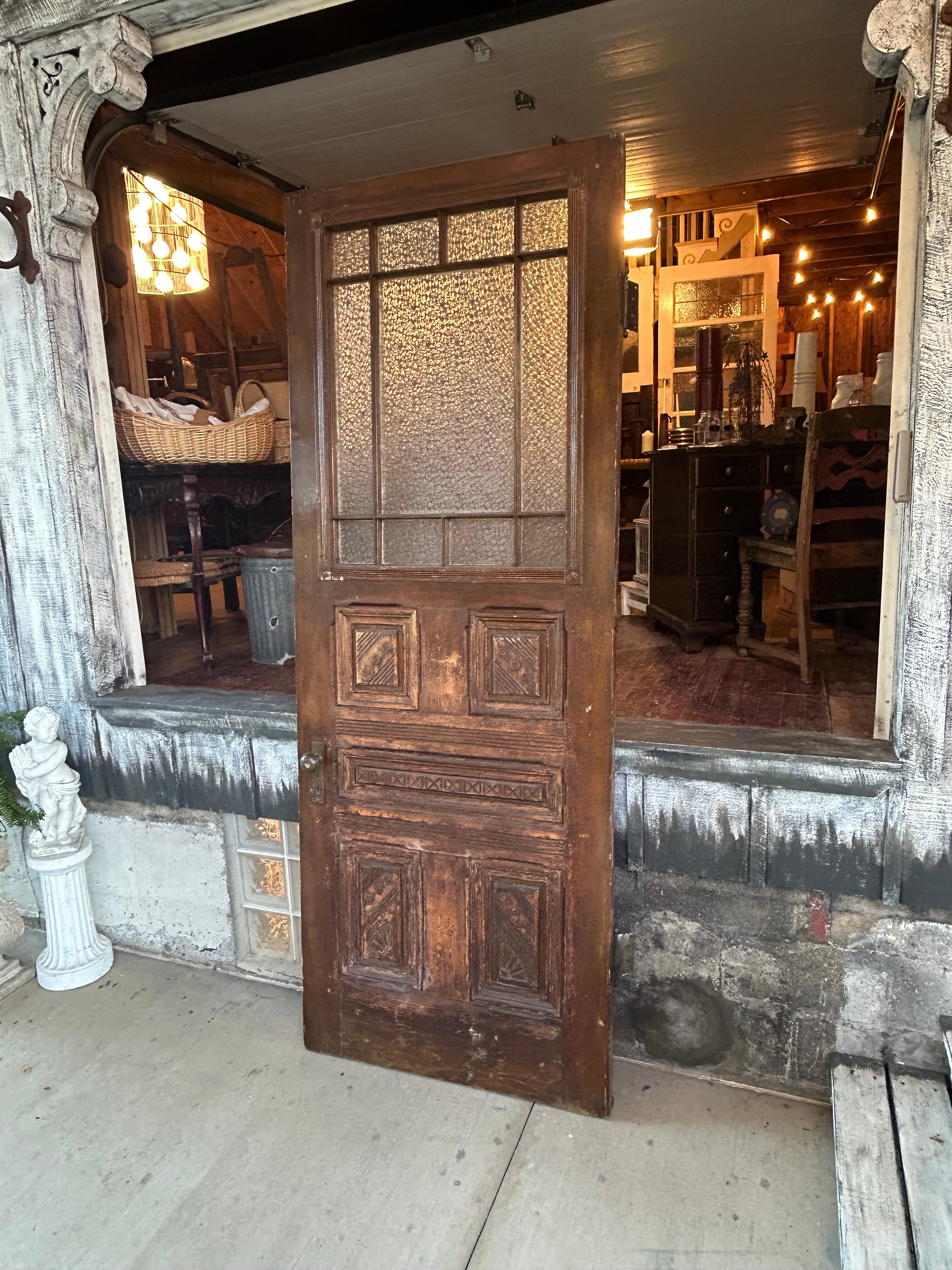 8’ Antique Entry Door – attic+earth Home