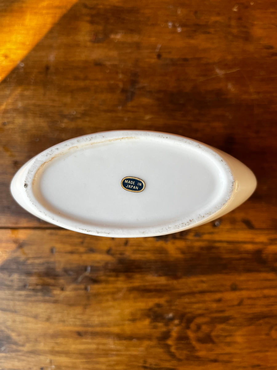 Vintage Japanese Hand Painted Porcelain Vase – attic+earth Home