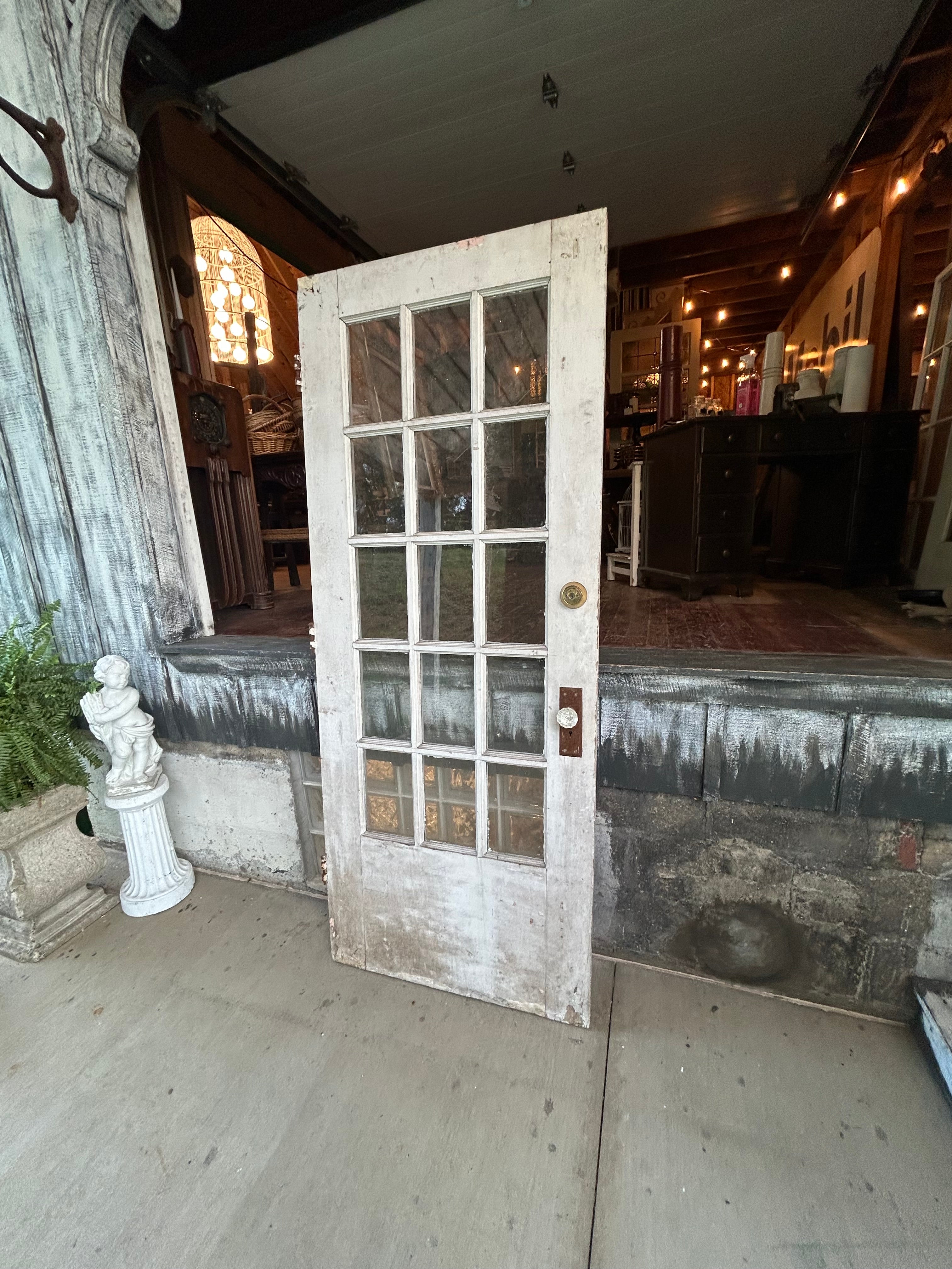 Antique Entry Door (15 Lite) – attic+earth Home